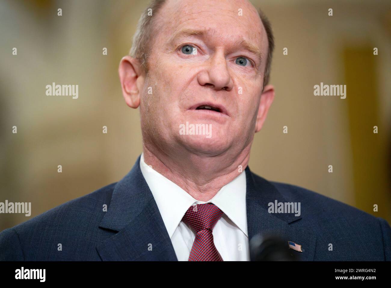 Washington, United States. 12th Mar, 2024. Sen. Chris Coons, D-DE ...