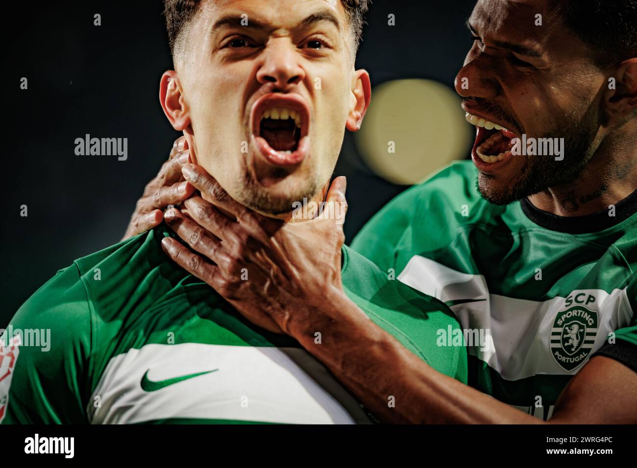 Pedro Goncalves celebrates after scoring goal during Taca de Portugal ...