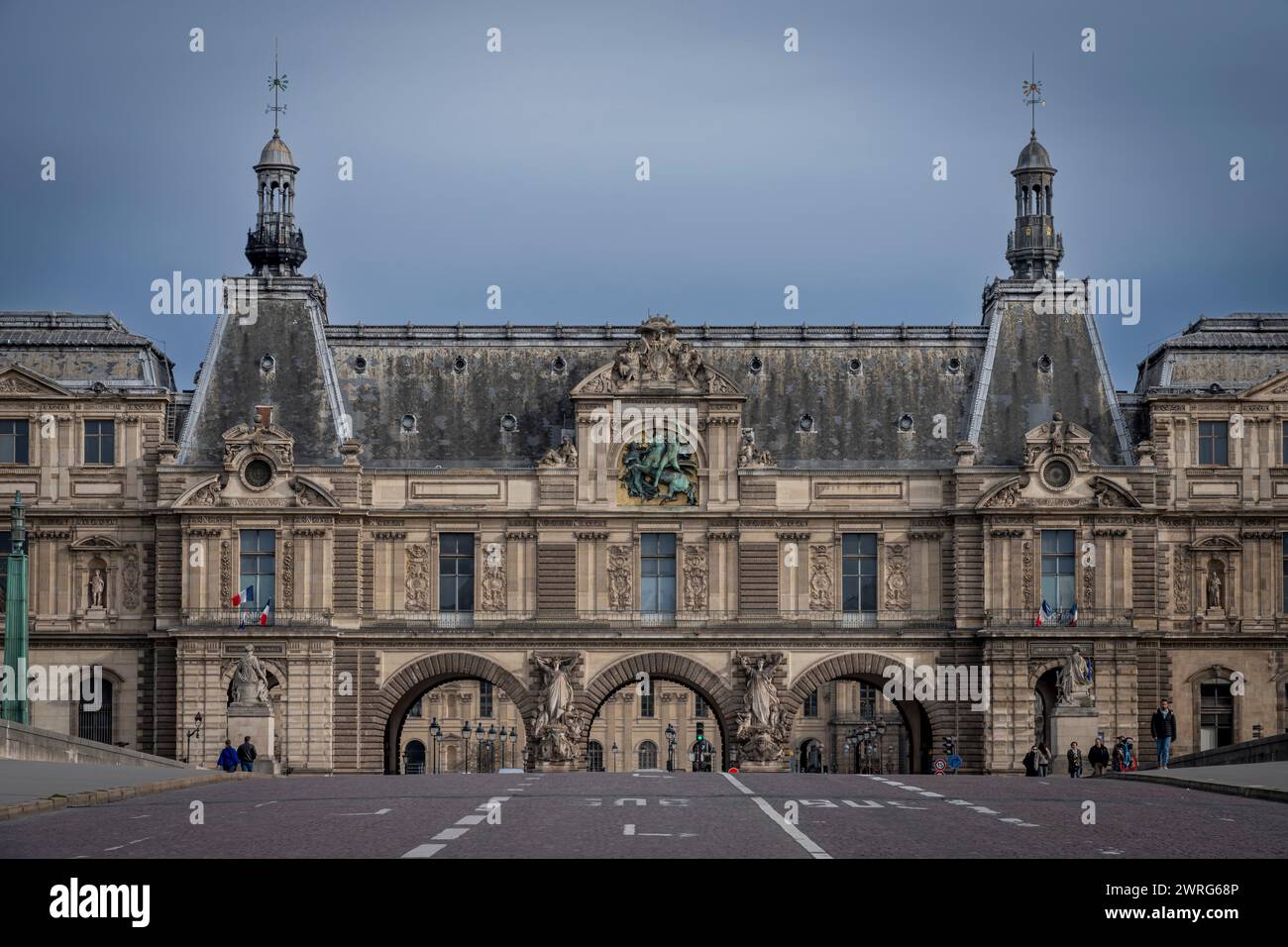 Paris, France - 03 08 2024: Pavillon de la tremoille. View of the ...