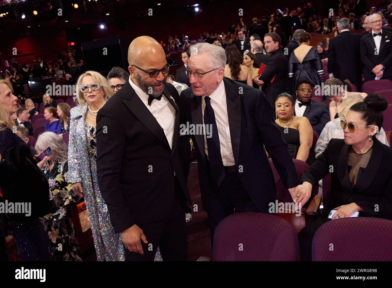 Los Angeles, USA. 10th Mar, 2024. Oscar® nominees Jeffrey Wright and ...