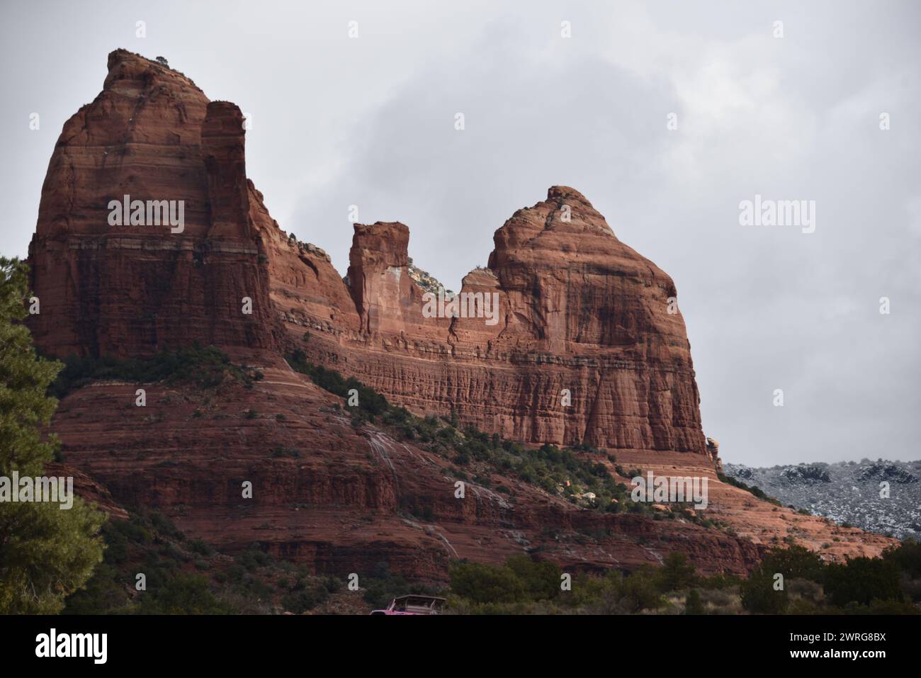 Sedona, AZ. U.S.A. 2/3/2024. Sedona Arizona is home to beautiful red ...