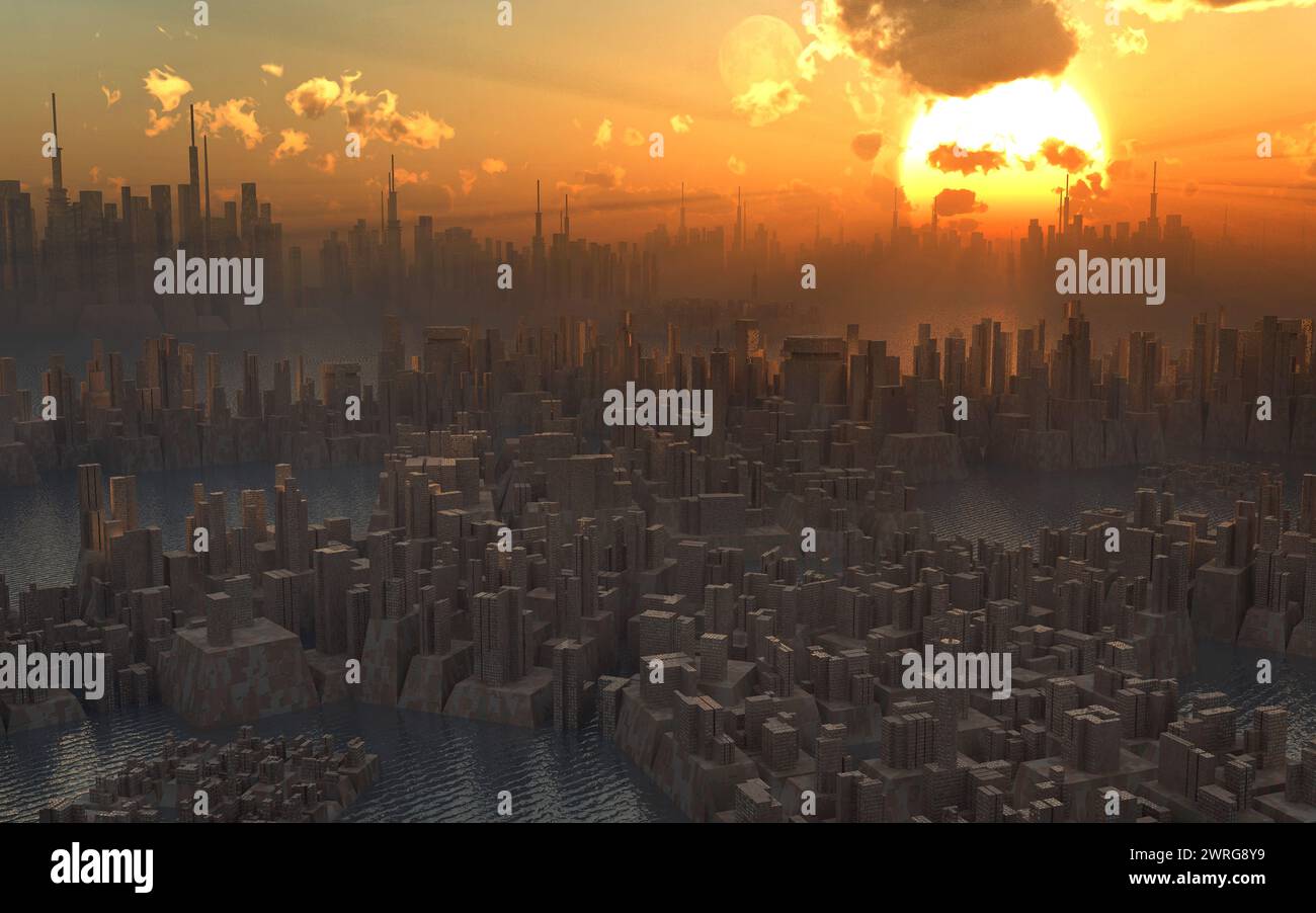 Rising Water Levels Stock Photo - Alamy