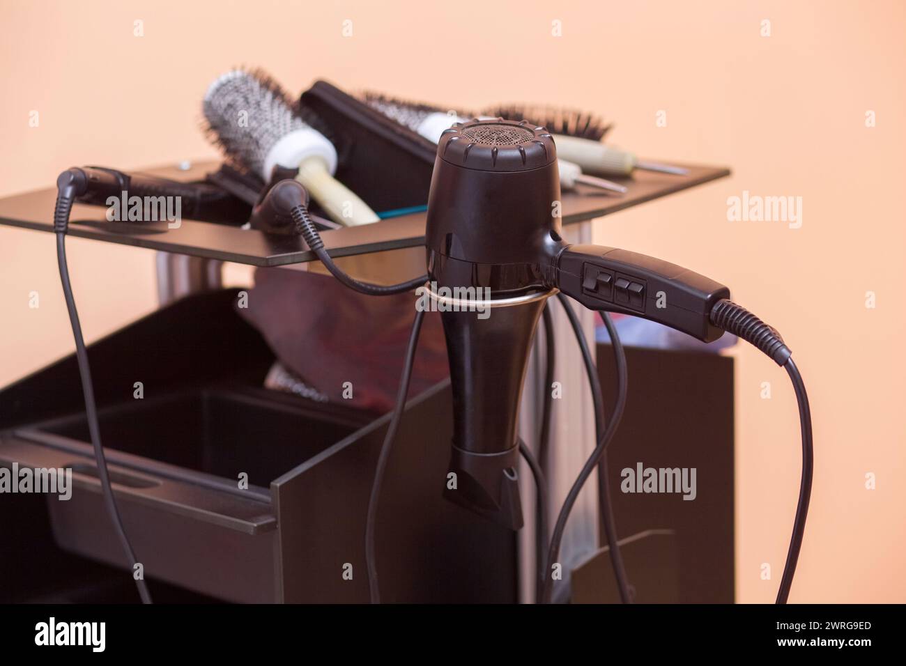 Curling iron stand hi-res stock photography and images - Alamy