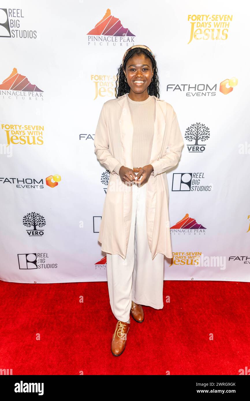 Burbank, USA. 11th Mar, 2024. Filmmaker Kiera Williams attends Los ...