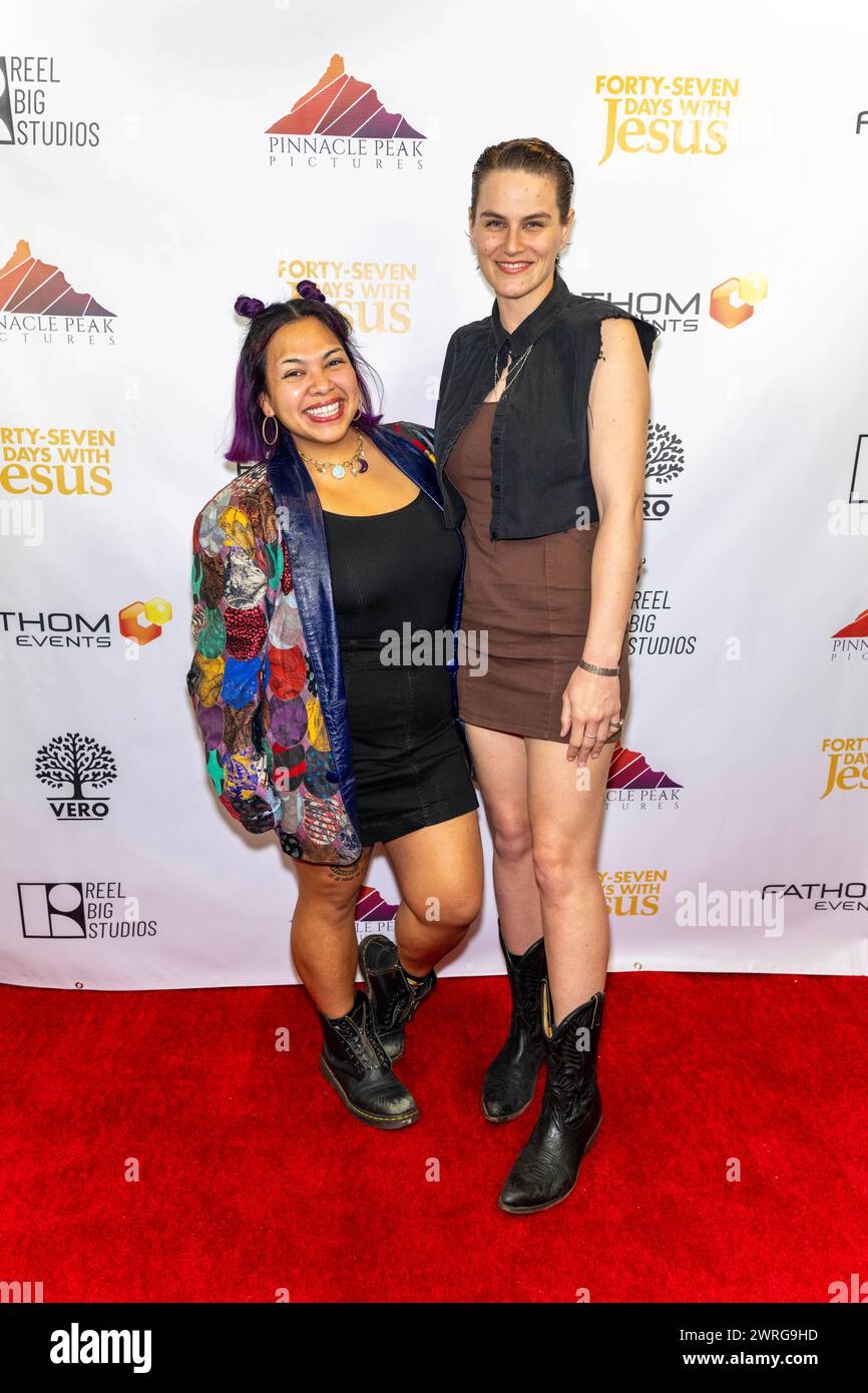 Burbank, USA. 11th Mar, 2024. Art Department Tayler Nicholson, Chey ...