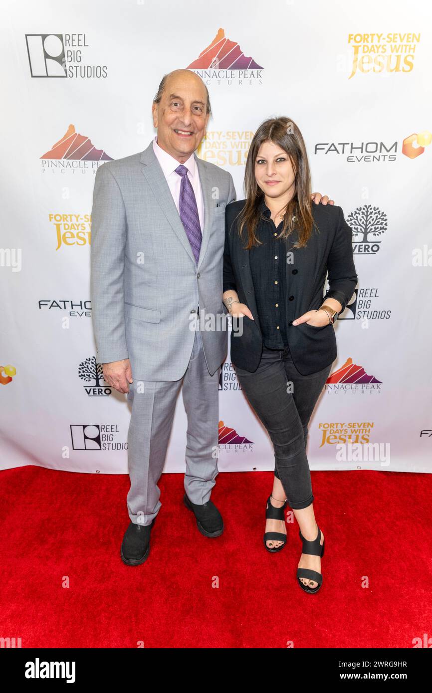 Burbank, USA. 11th Mar, 2024. Director Emilio Palame, Songwriter Emily ...