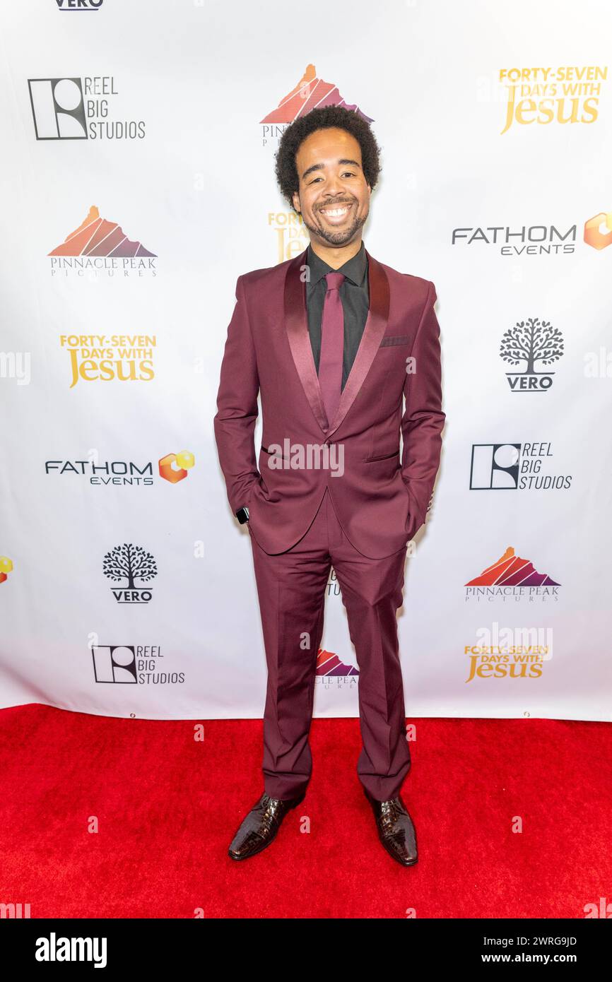 Actor Tory N. Thompson attends Los Angeles Premiere of the film "Forty ...