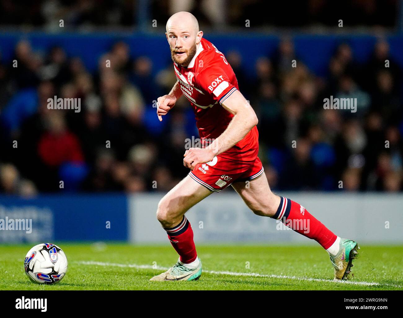 Middlesbrough's Matthew Clarke during the Sky Bet Championship match at ...