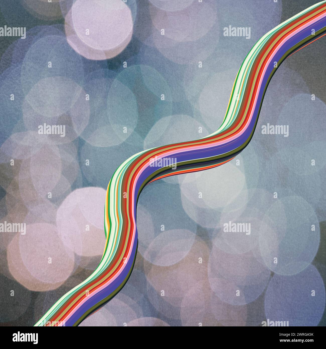 Spiral ribbon hi-res stock photography and images - Alamy