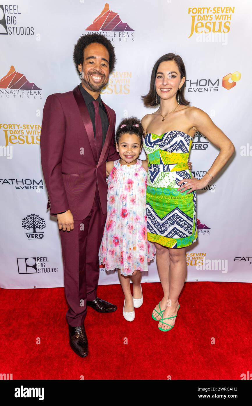 Burbank, USA. 11th Mar, 2024. Actor Tory N. Thompson, Actress Serenity ...