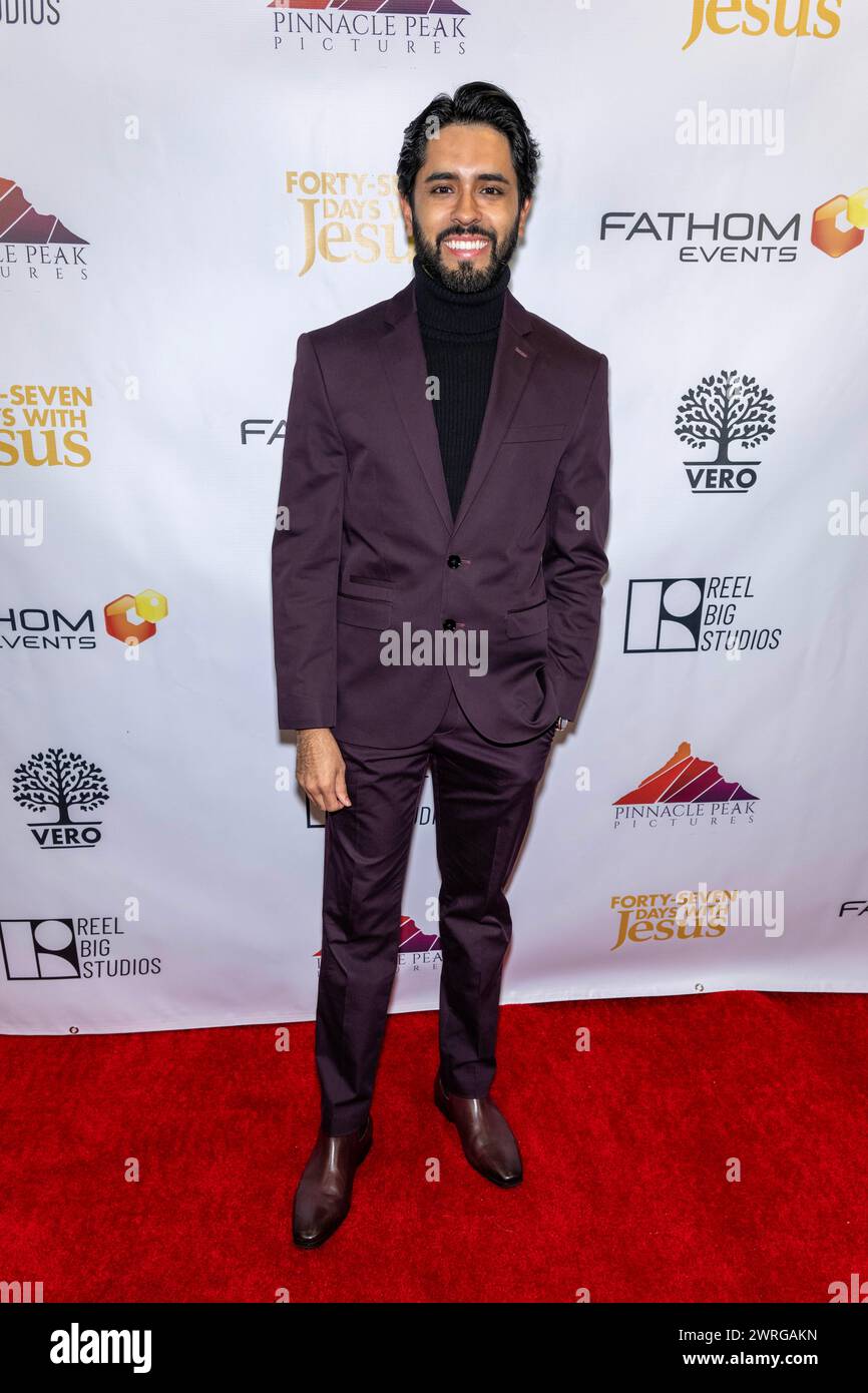 Burbank, USA. 11th Mar, 2024. Actor Sebastian Cintron attends Los ...