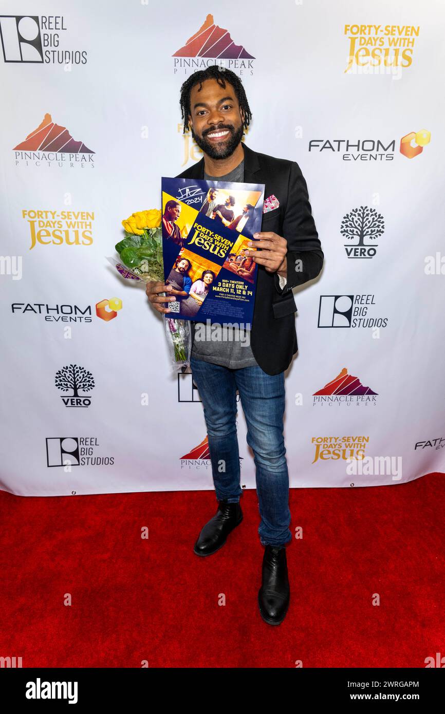 Burbank, USA. 11th Mar, 2024. Actor Joshua Triplett attends Los Angeles ...