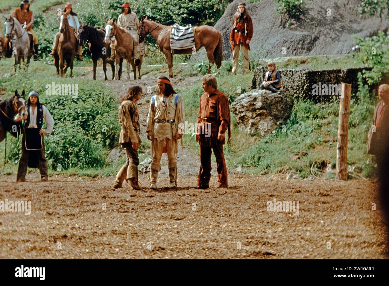 Winnetou old shatterhand hi-res stock photography and images - Alamy