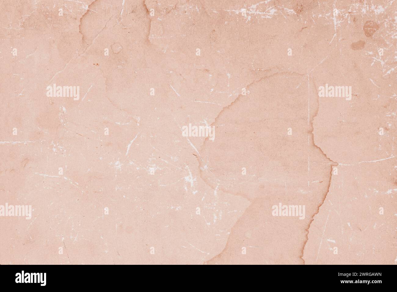 Texture of old paper with scratch, scrape, spots, vintage pink ...