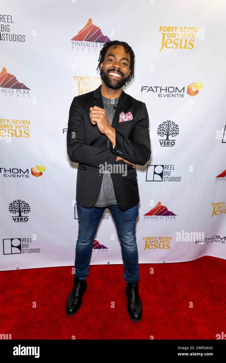 Burbank, USA. 11th Mar, 2024. Actor Joshua Triplett attends Los Angeles ...
