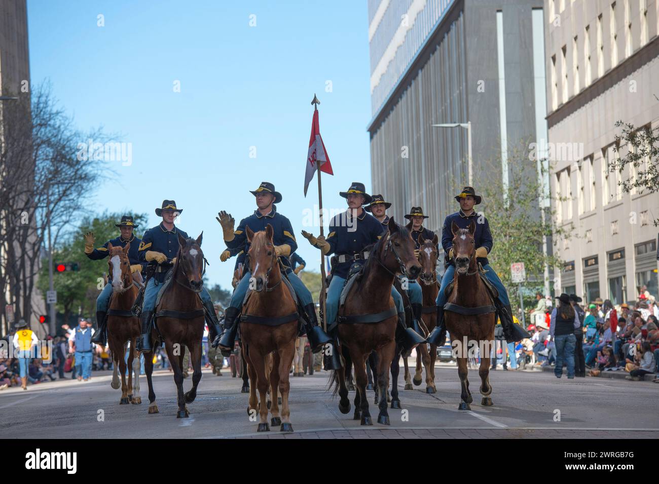 Downtown rodeo parade hi-res stock photography and images - Alamy