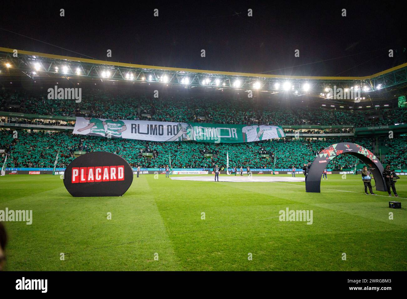Fans during Taca de Portugal 23/24 semifinal game between Sporting CP ...