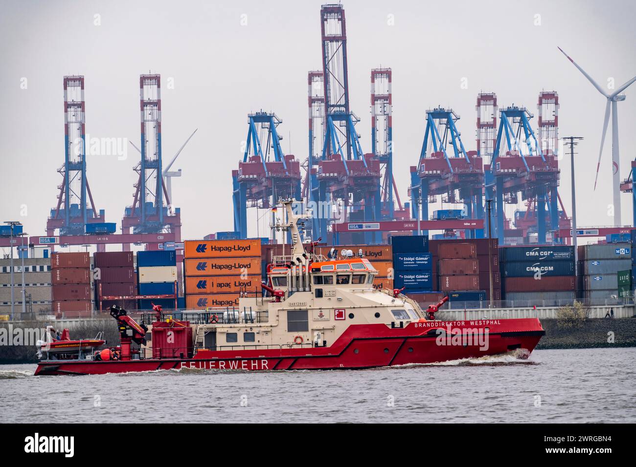 Fire department ship fire chief westphal hi-res stock photography and ...