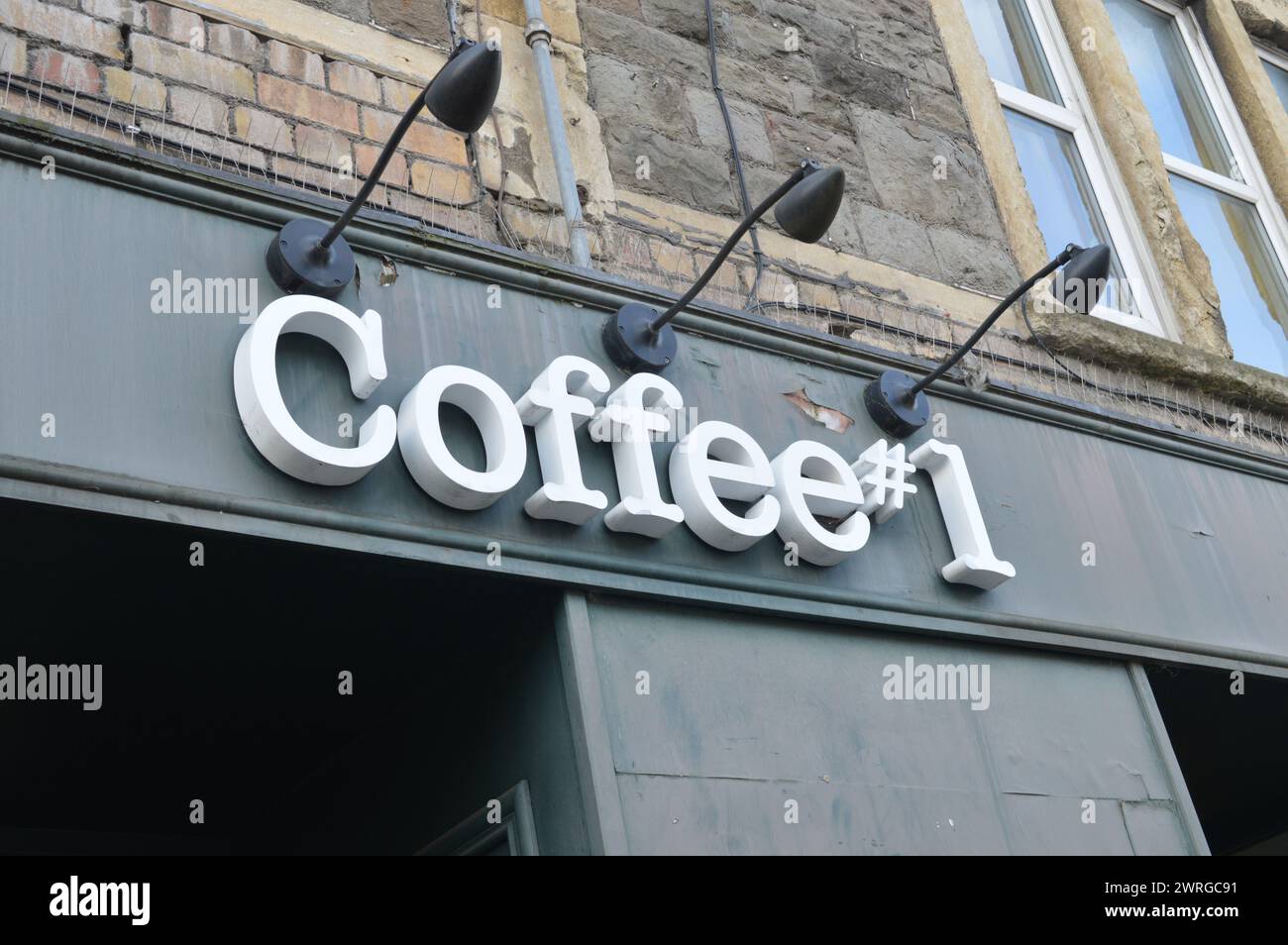 Coffee #1 outlet in Bedminster, Bristol, England. 26th February 2024 ...