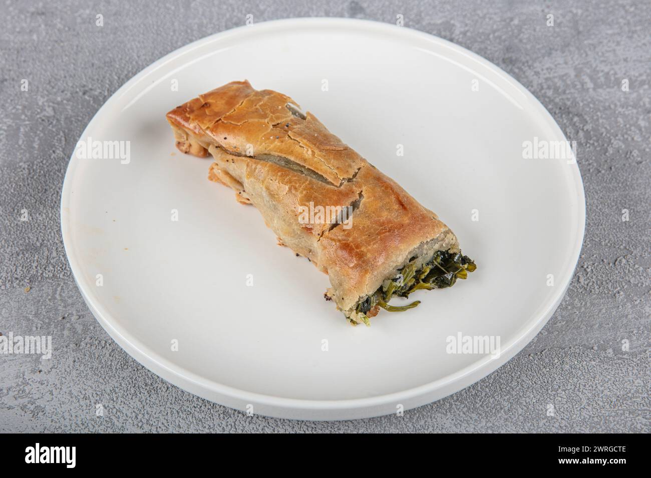Delicious cake made of phyllo dough, decorated with sesame seeds ...