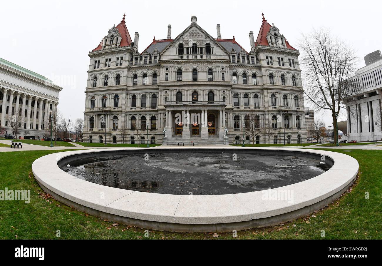 FILE - The New York Capitol is seen, Dec. 14, 2020, in Albany, N.Y ...