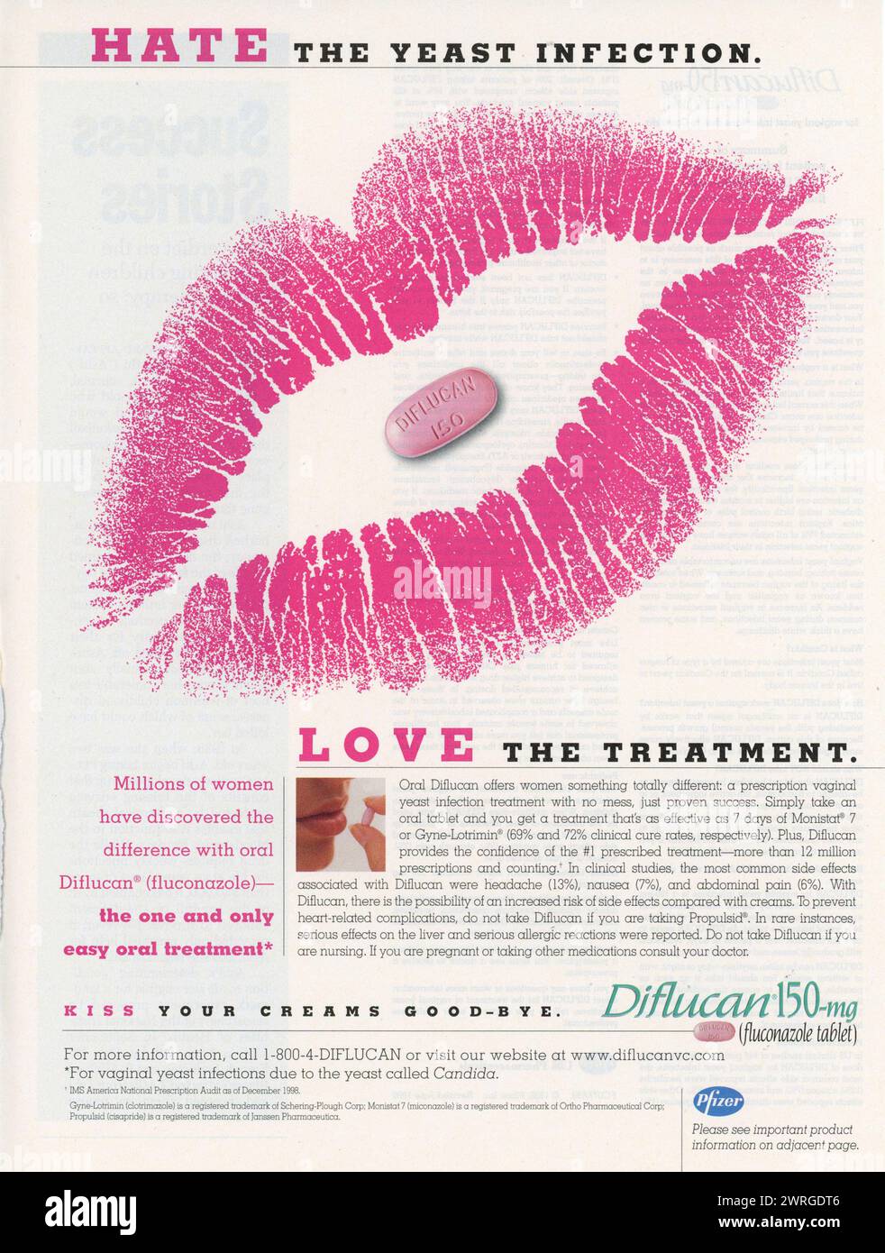 Vintage "Time" magazine 11 January 1999 issue advert, USA Stock Photo ...