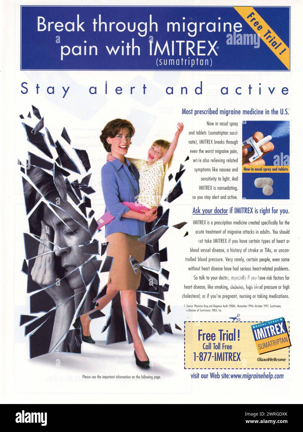 Vintage "Time" magazine 17 May 1999 issue advert, USA Stock Photo - Alamy