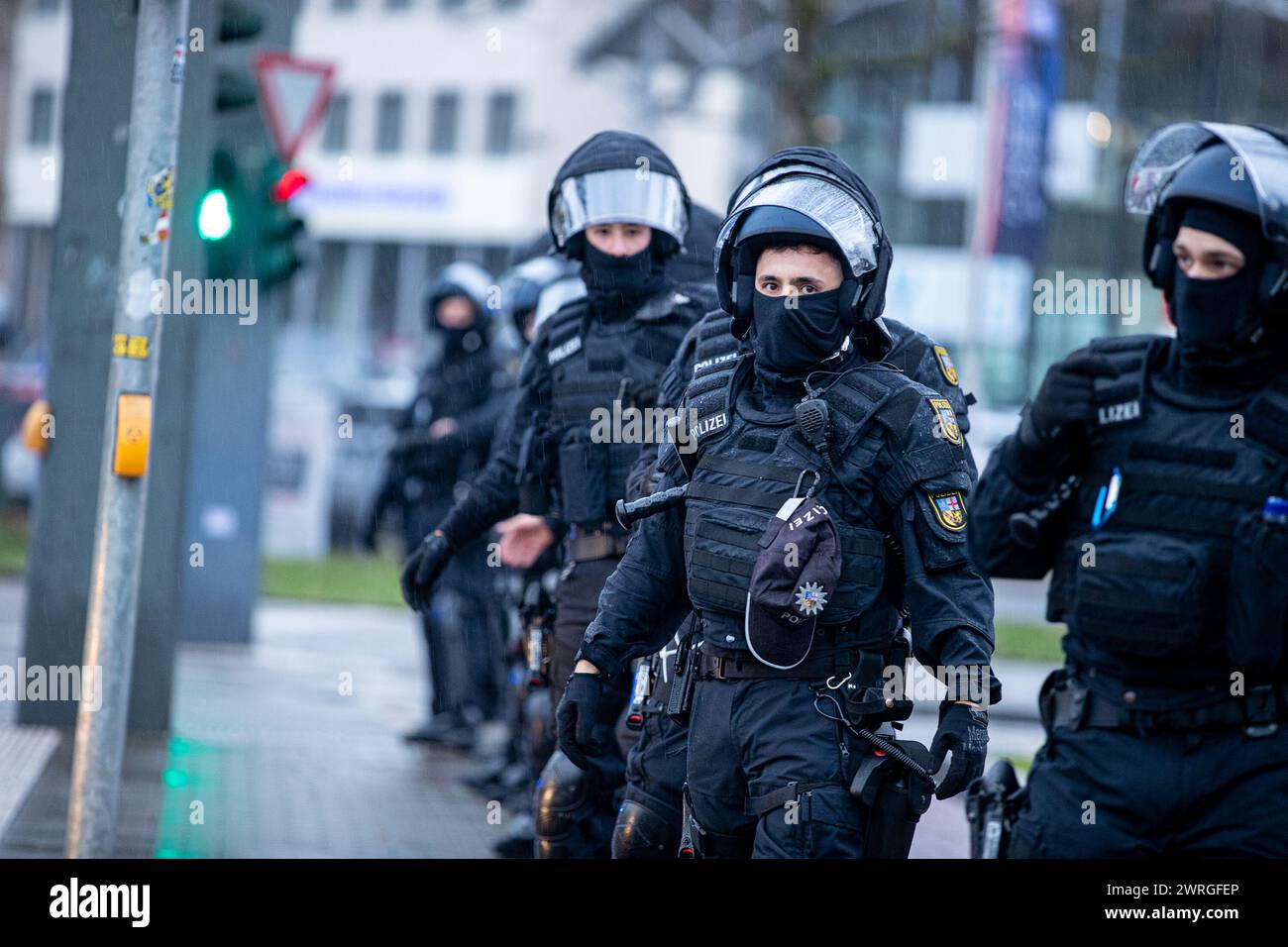 12 March 2024, Saarland, Saarbrücken: Soccer: DFB Cup, 1. FC ...