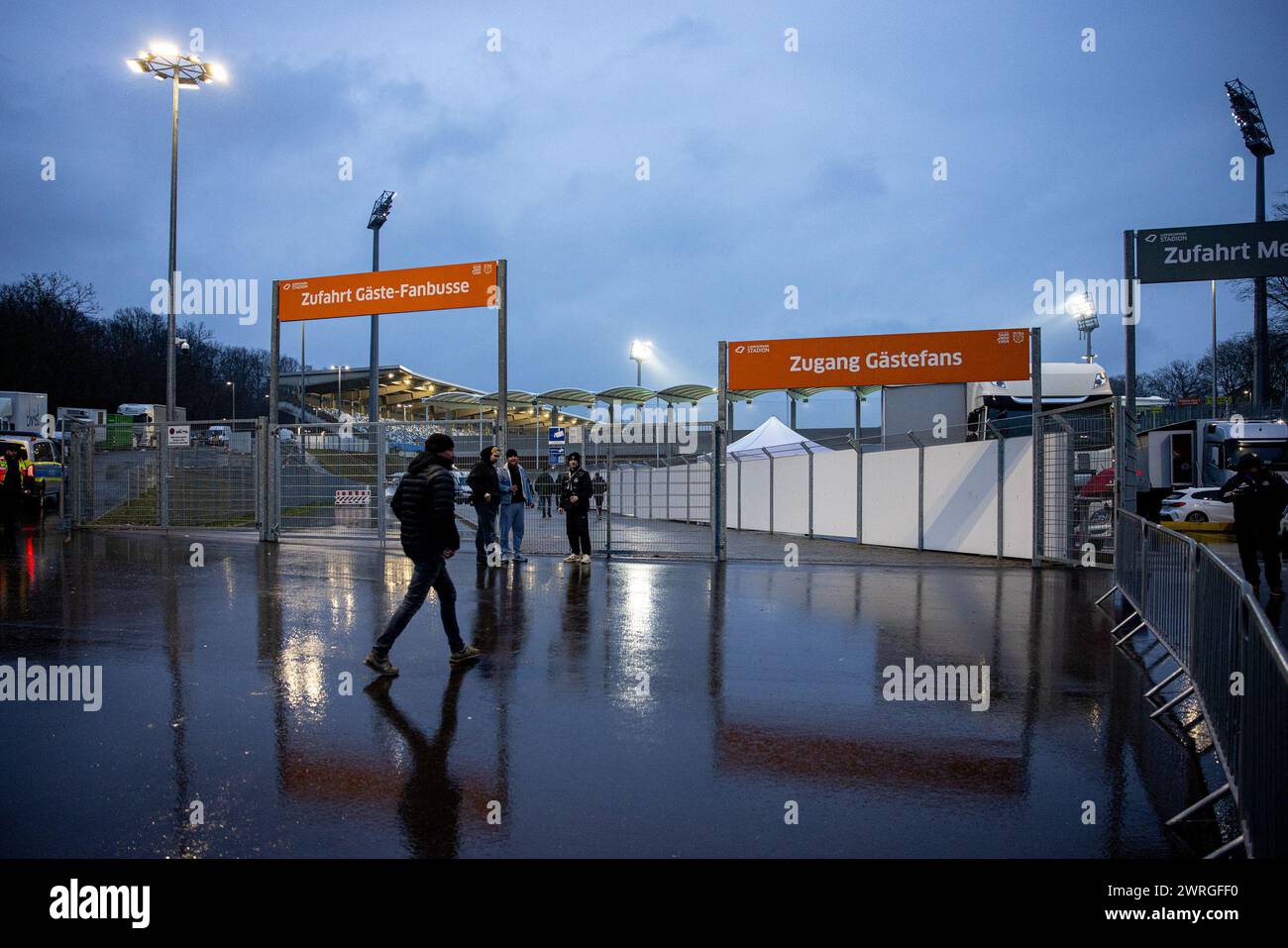 12 March 2024, Saarland, Saarbrücken: Soccer: DFB Cup, 1. FC ...