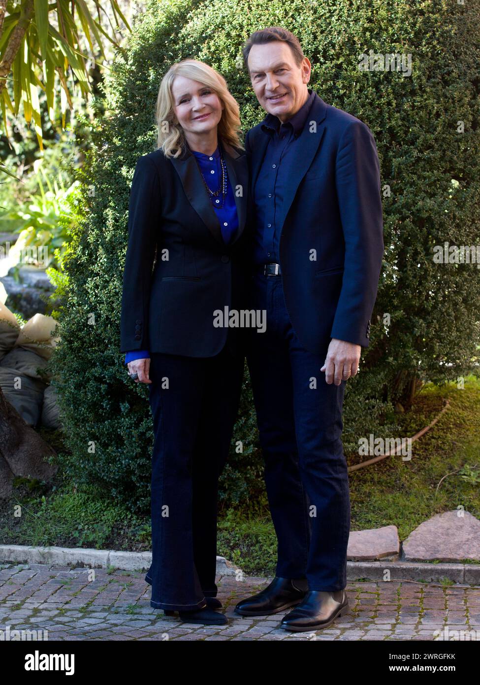 Rome, Italy. 12th Mar, 2024. Rome, Rai ex Teulada studios, TV broadcast ...