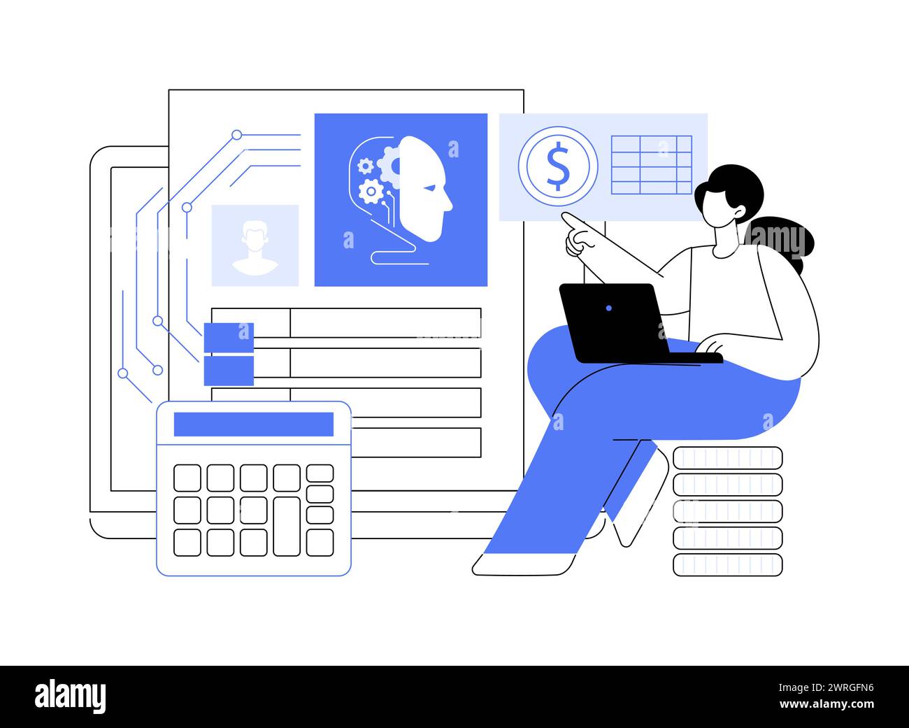 Benefits of ai illustration Stock Vector Images - Alamy