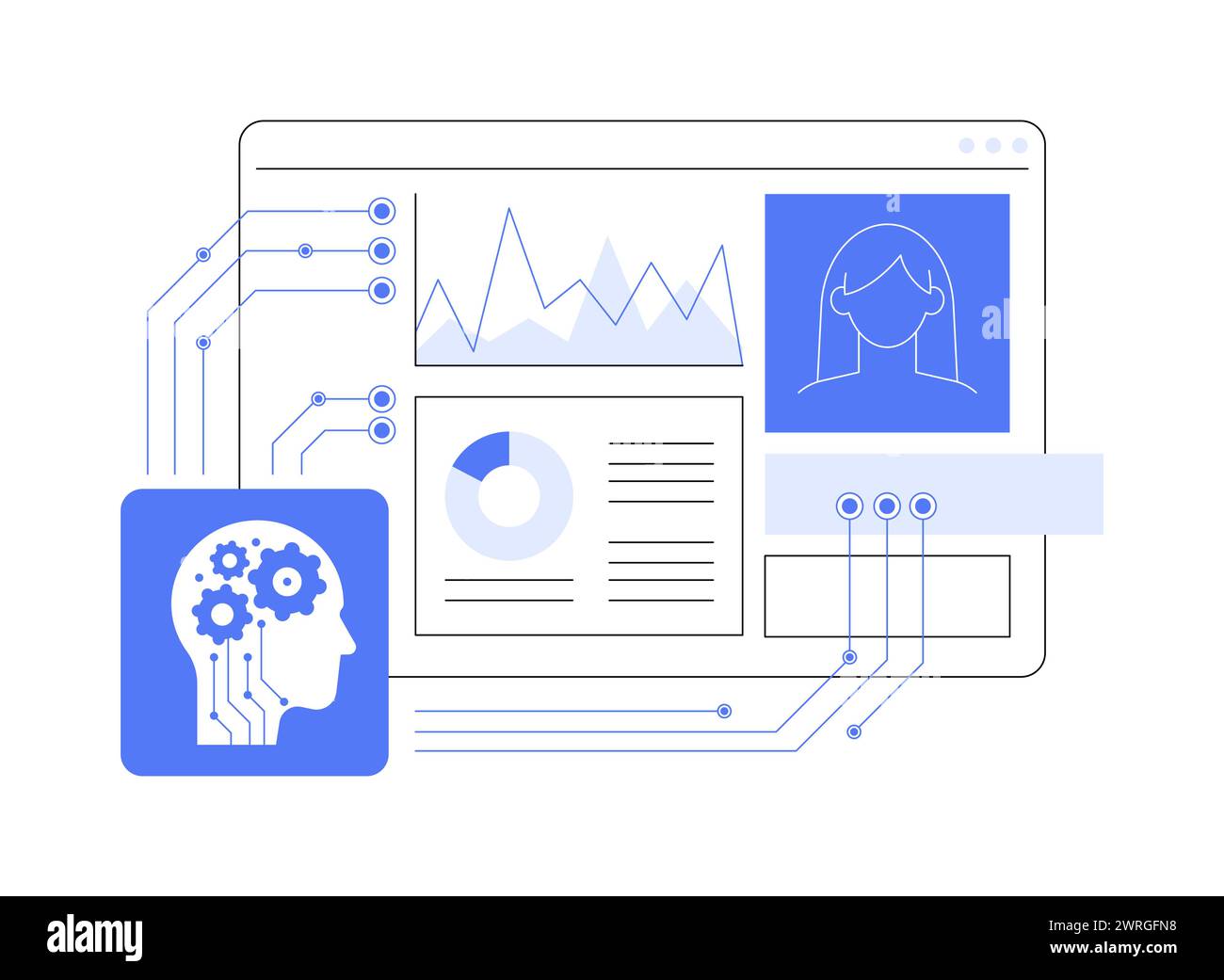 Data driven training Stock Vector Images - Alamy