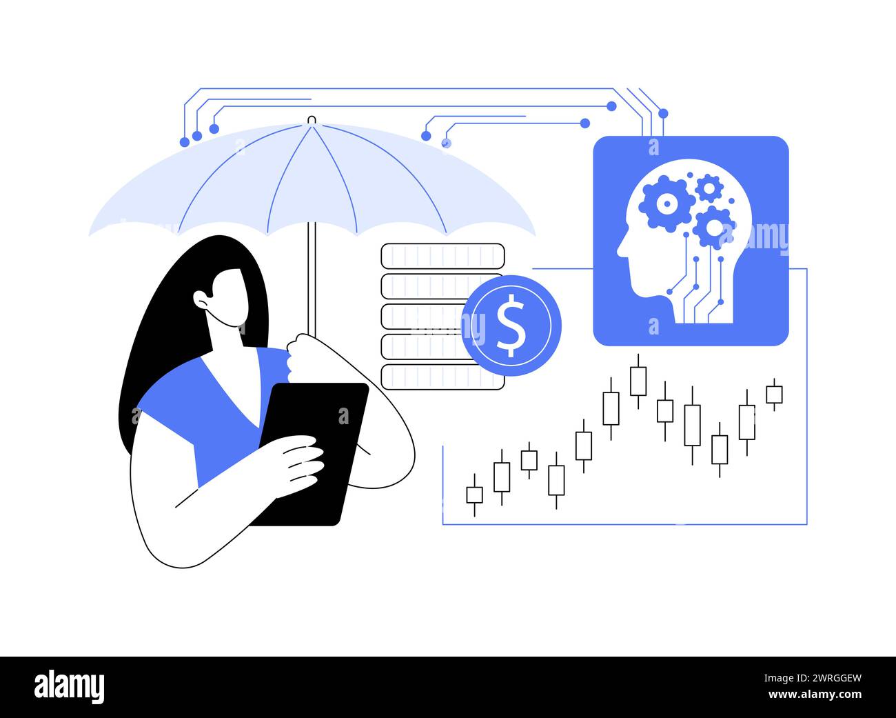 AI-Powered Risk Management Strategies abstract concept vector ... AI-Powered Risk Management Strategies abstract concept vector ...