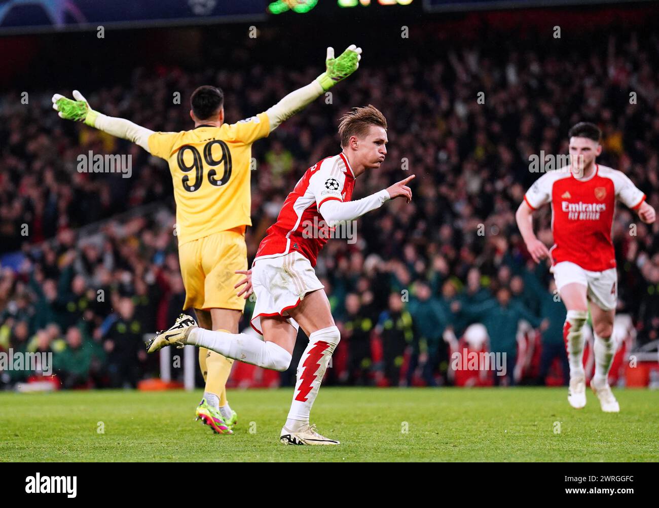 Martin ødegaard celebrates 2024 hi-res stock photography and images - Alamy