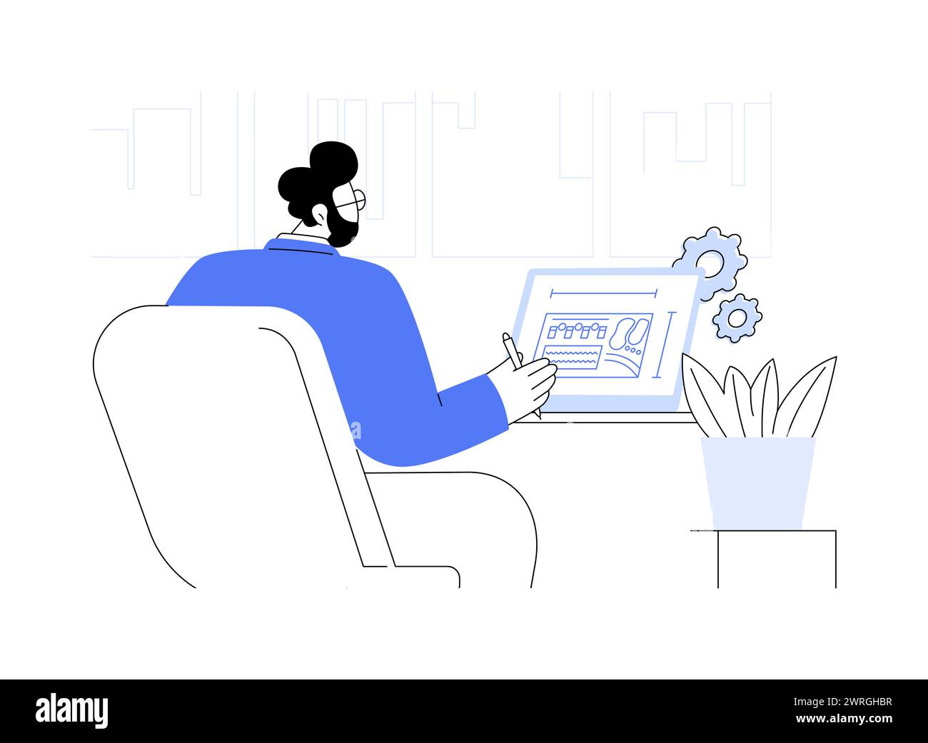 Landscape Design Plan Development Abstract Concept Vector Illustration Stock Vector Image And Art