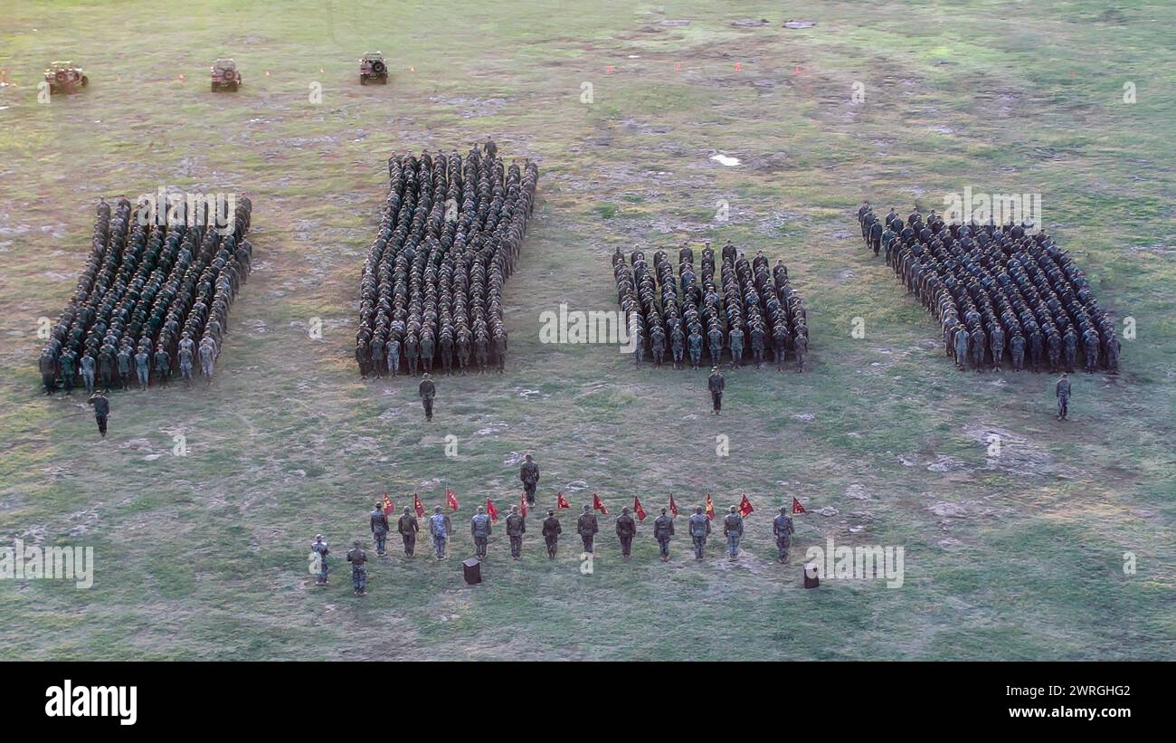 U.S. Marines with 3d Marine Littoral Regiment, 3d Marine Division ...