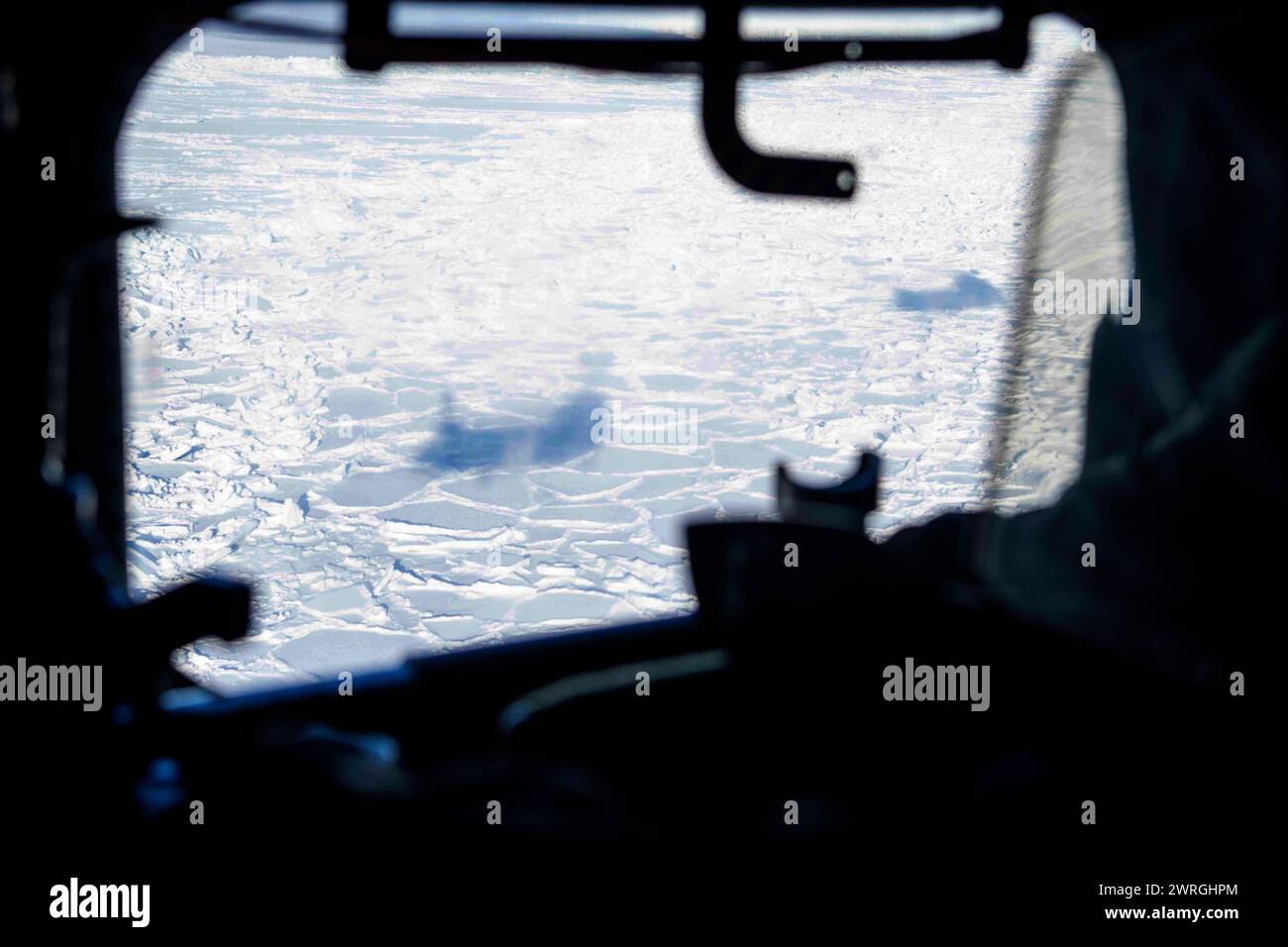 UTQIAGVIK, Ak. (March 6, 2024) Two MH-47G Chinook helicopters assigned ...