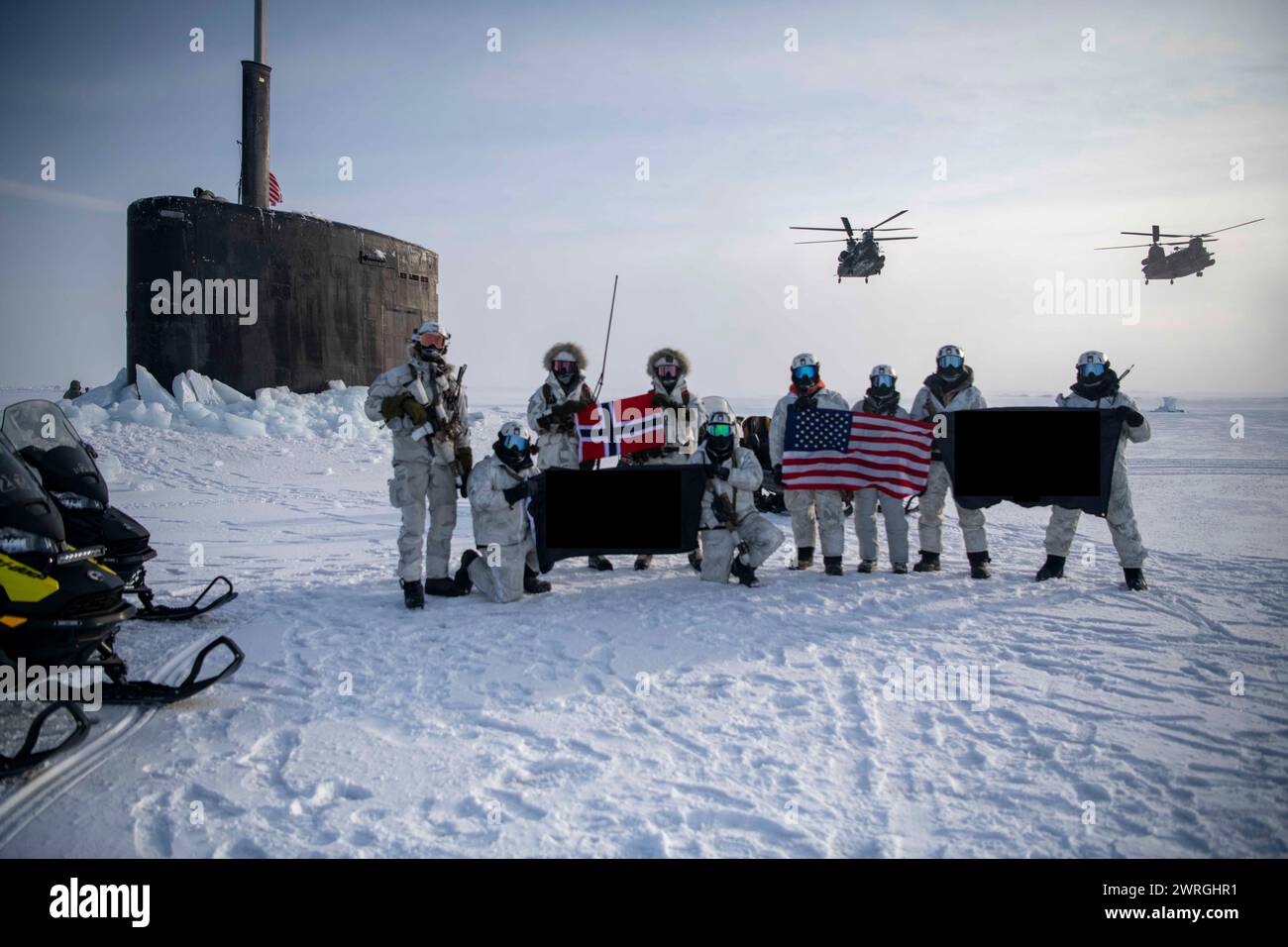 ARCTIC OCEAN (March 9, 2024) East Coast-based Naval Special Warfare ...
