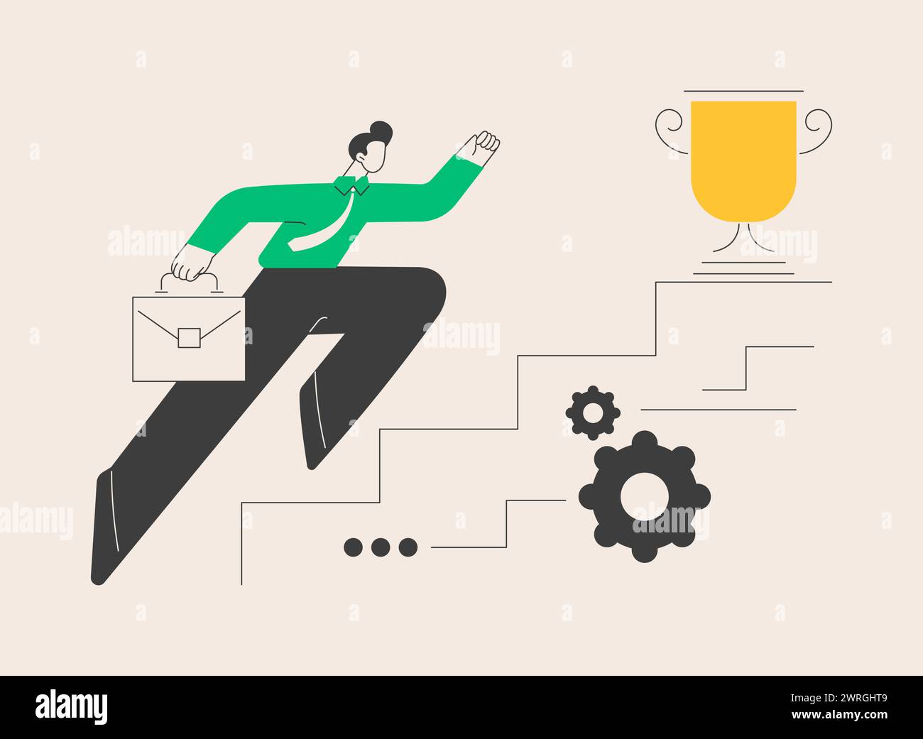 Ambition abstract concept vector illustration Stock Vector Image & Art ...