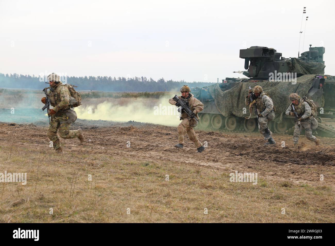 U.S. Army Soldiers assigned to 3rd Battalion, 15th Infantry Regiment ...