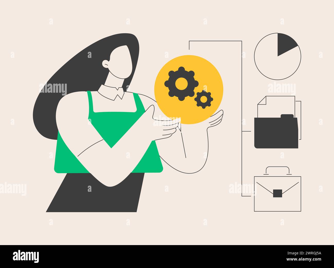 Responsibility abstract concept vector illustration Stock Vector Image ...