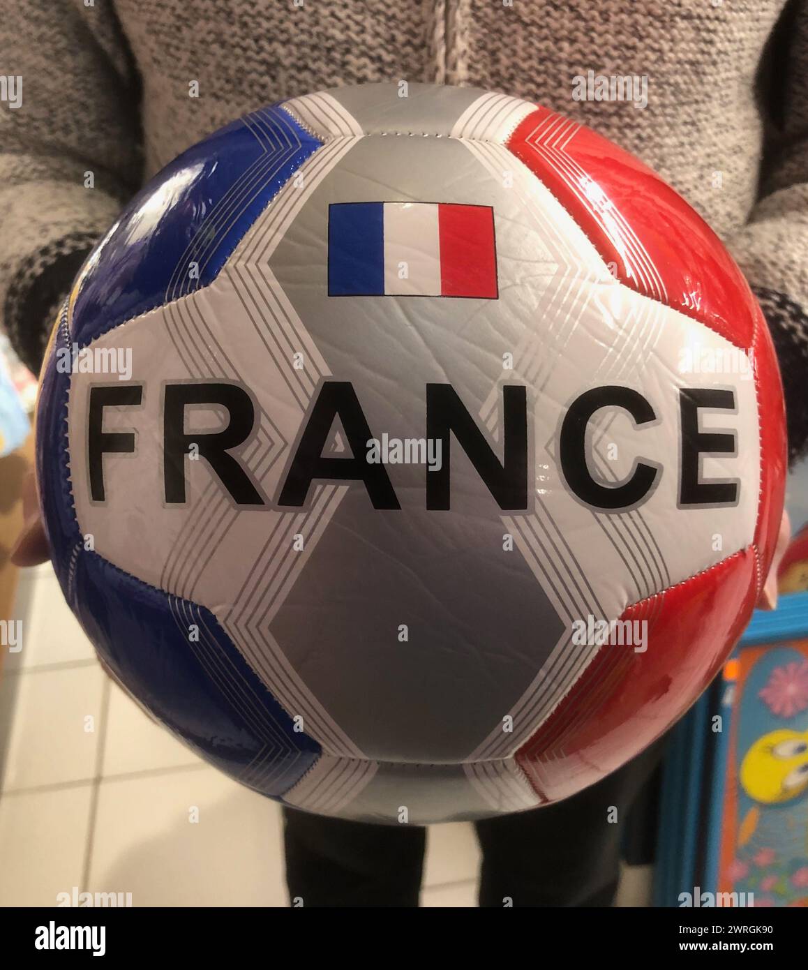 A soccer ball from France Stock Photo - Alamy