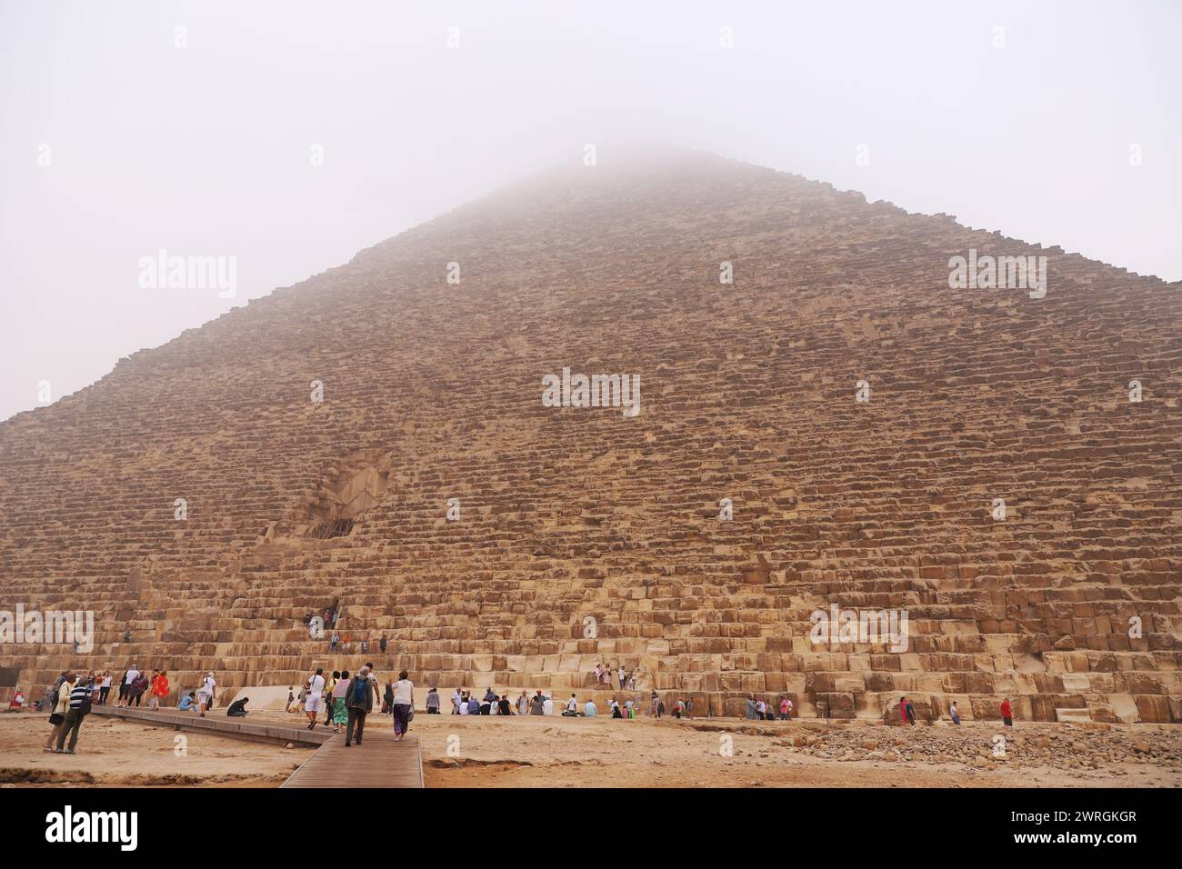 Cairo, Egypt - 05 October 2023. Photo of the Great Pyramid from an ...
