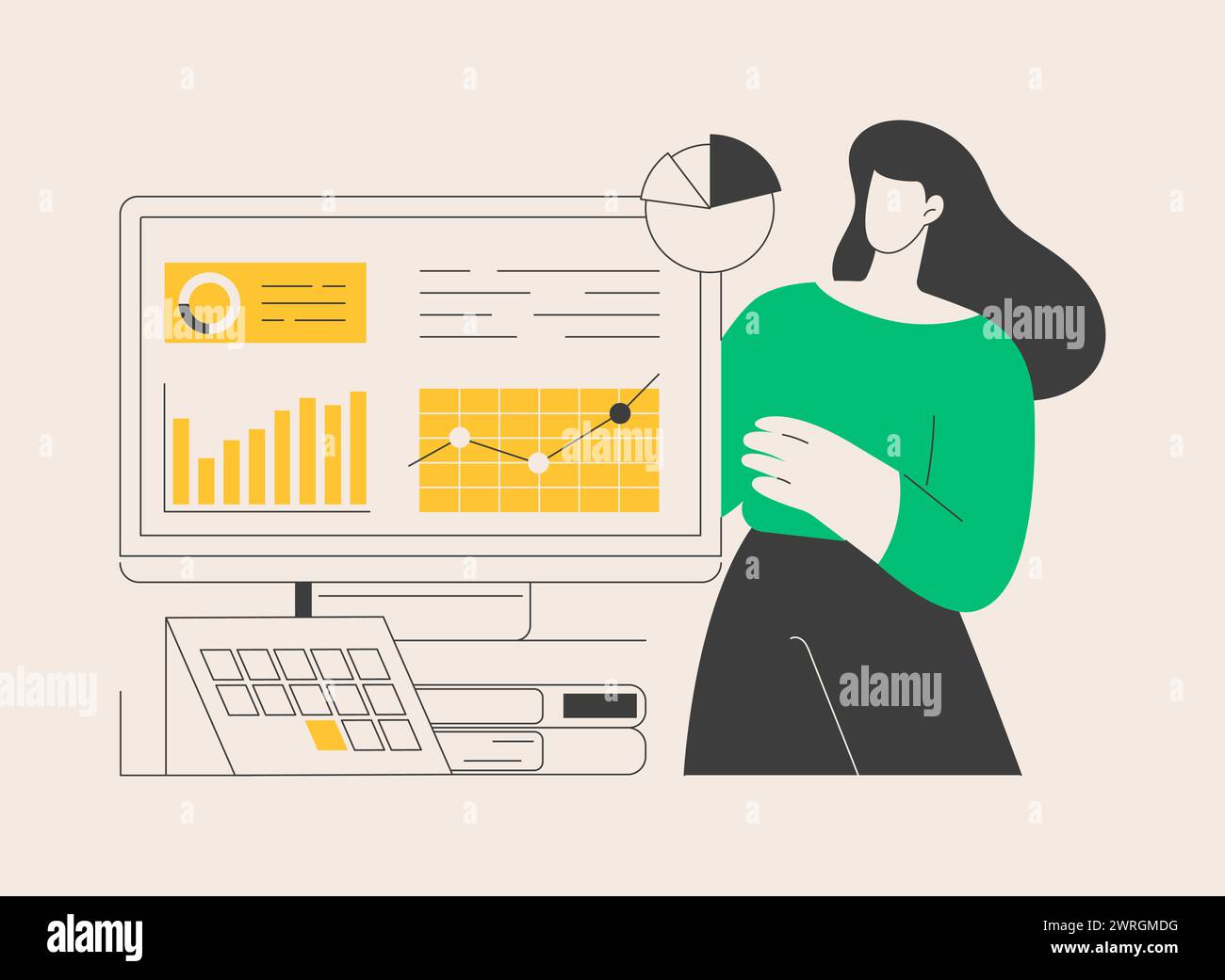 Business Intelligence abstract concept vector illustration Stock Vector ...