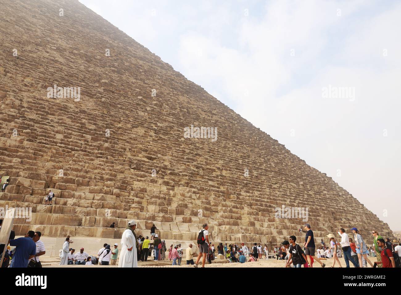 Cairo, Egypt - 05 October 2023. Photo of the Great Pyramid from an ...