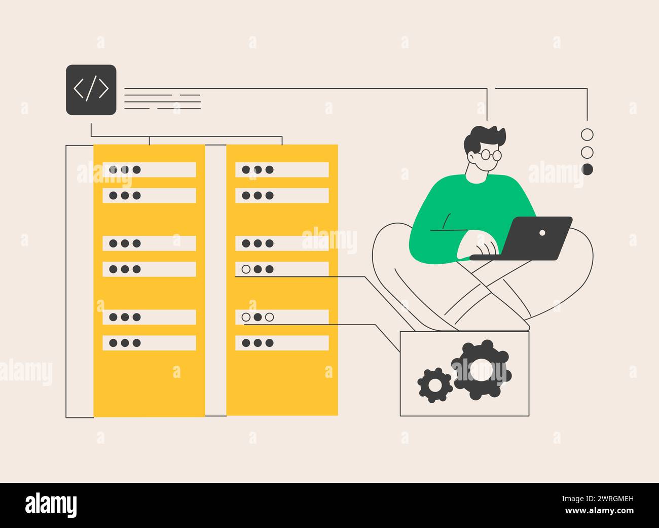 Big data applications abstract concept vector illustration Stock Vector ...