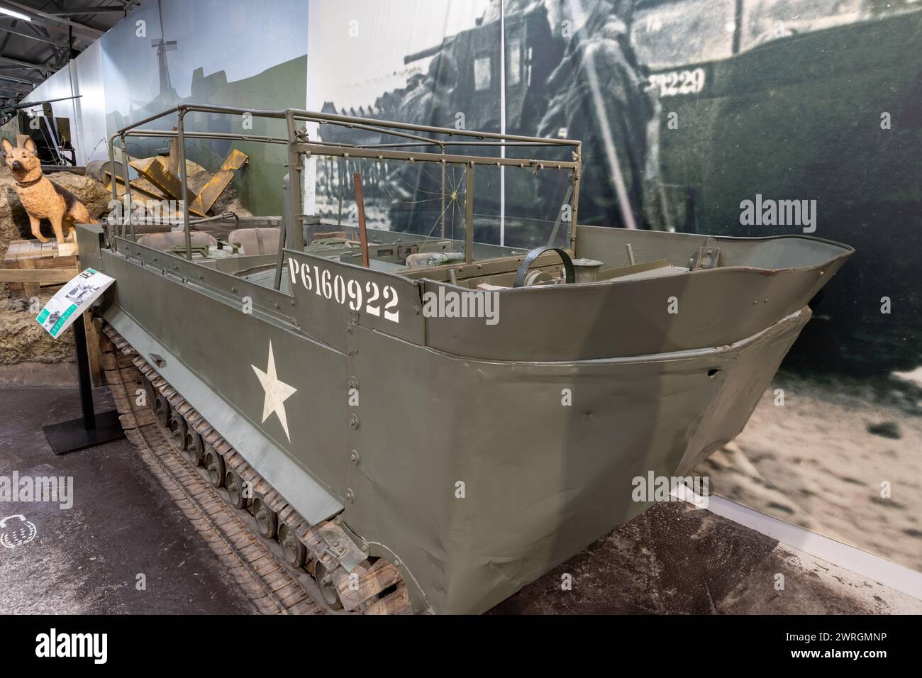 Bovington.Dorset.United Kingdom.August 8th 2023.An M29C Weasel ...