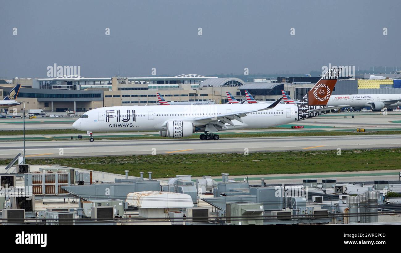DQ-FAN Fiji Airways Airbus A350-941 am Los Angeles International ...