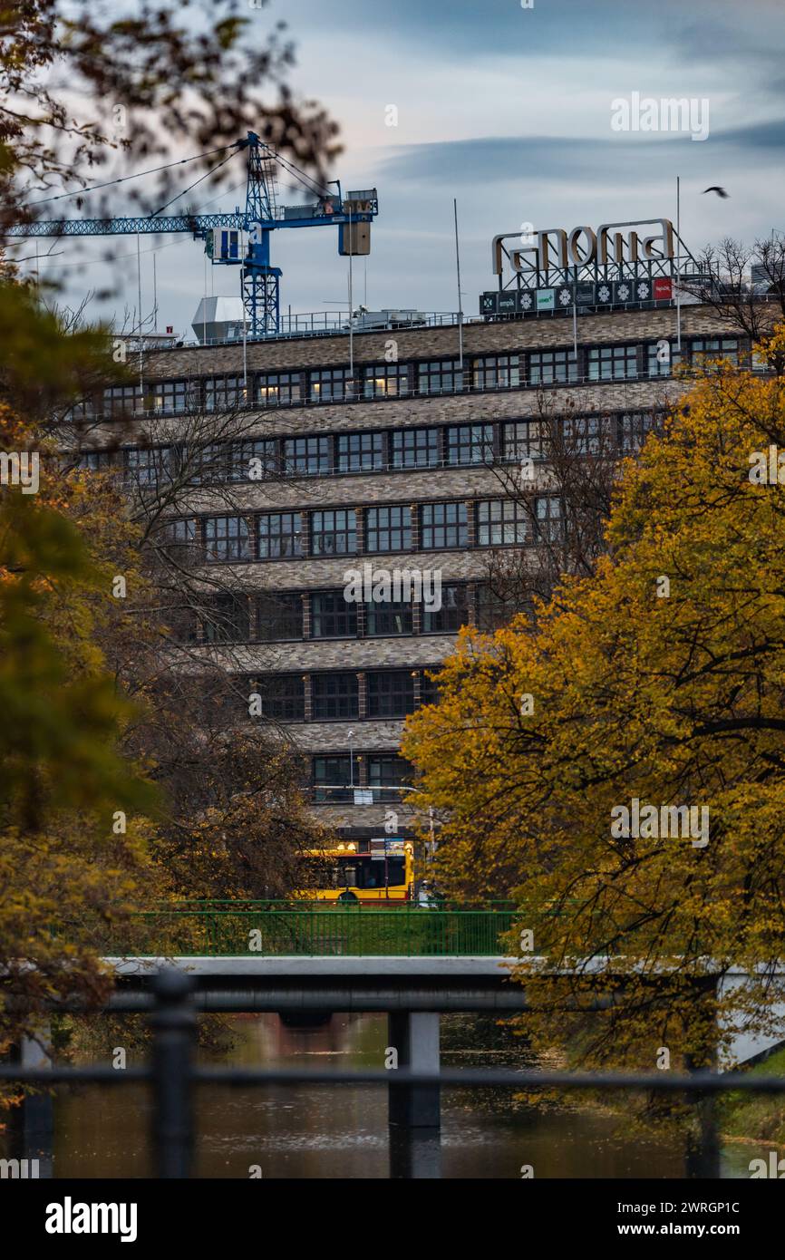 Wroclaw, Poland - November 12 2023: Beautiful facade of oldest shopping ...