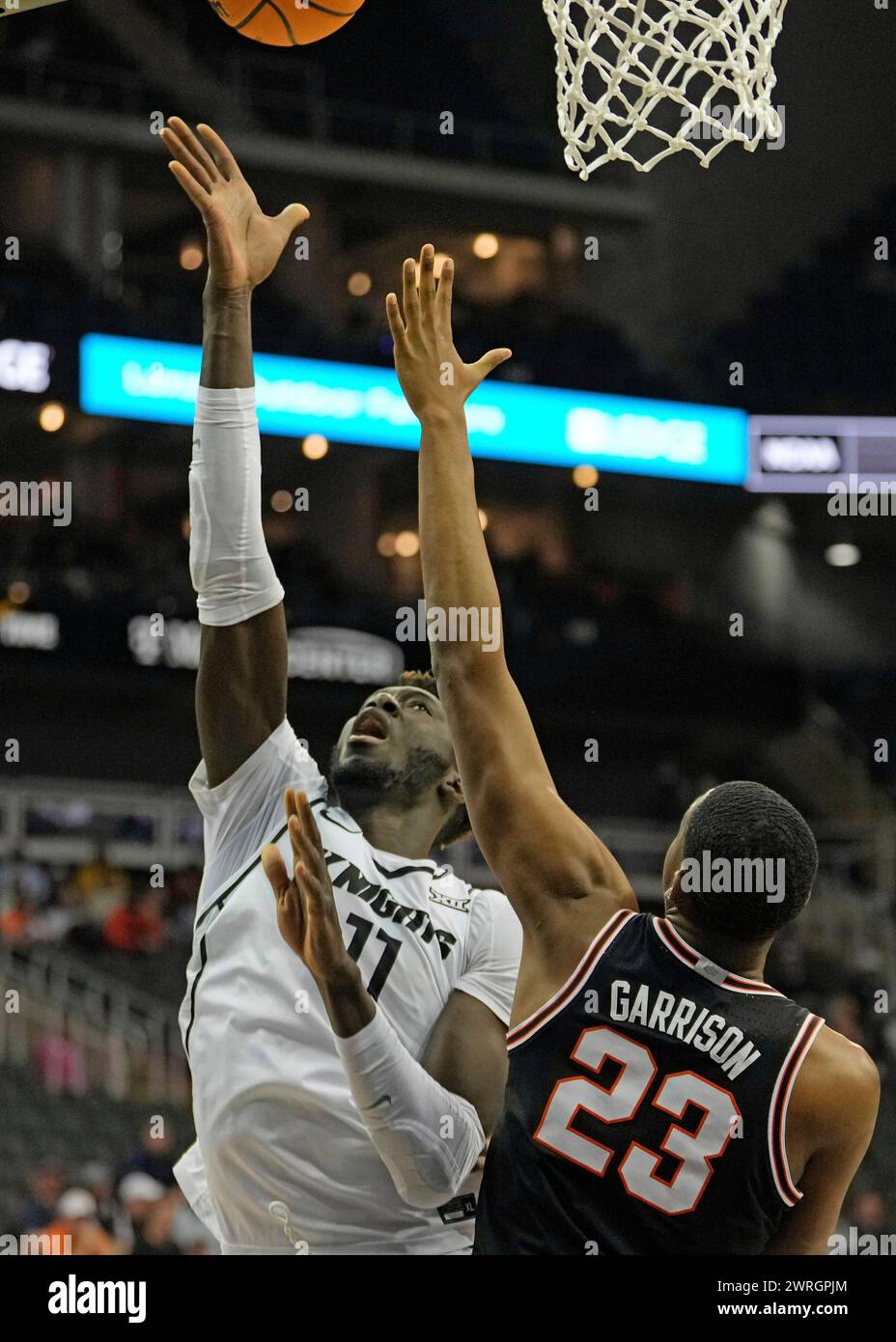 MAR 12 2024: UCF Knights forward Ibrahima Diallo (11)puts up a shot in ...